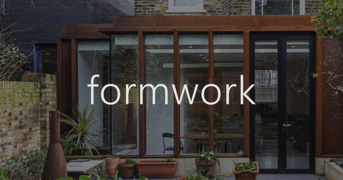 Formwork Architects | Residential Architects London | House Extensions & Renovations